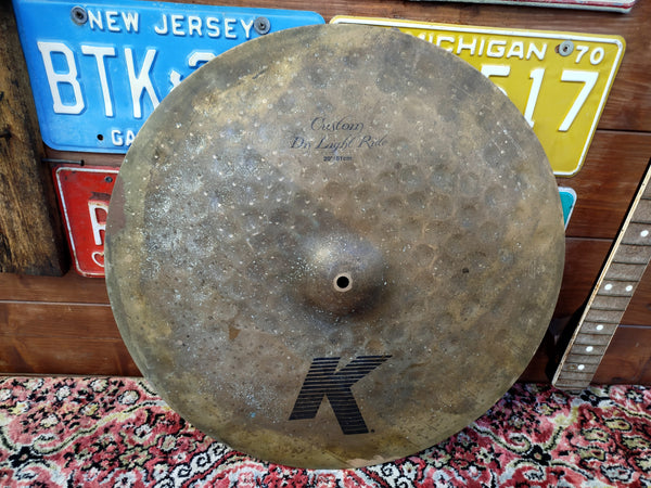 ZILDJIAN K Custom 20" Dry Light Ride, 1997. – Il Garage di Asso